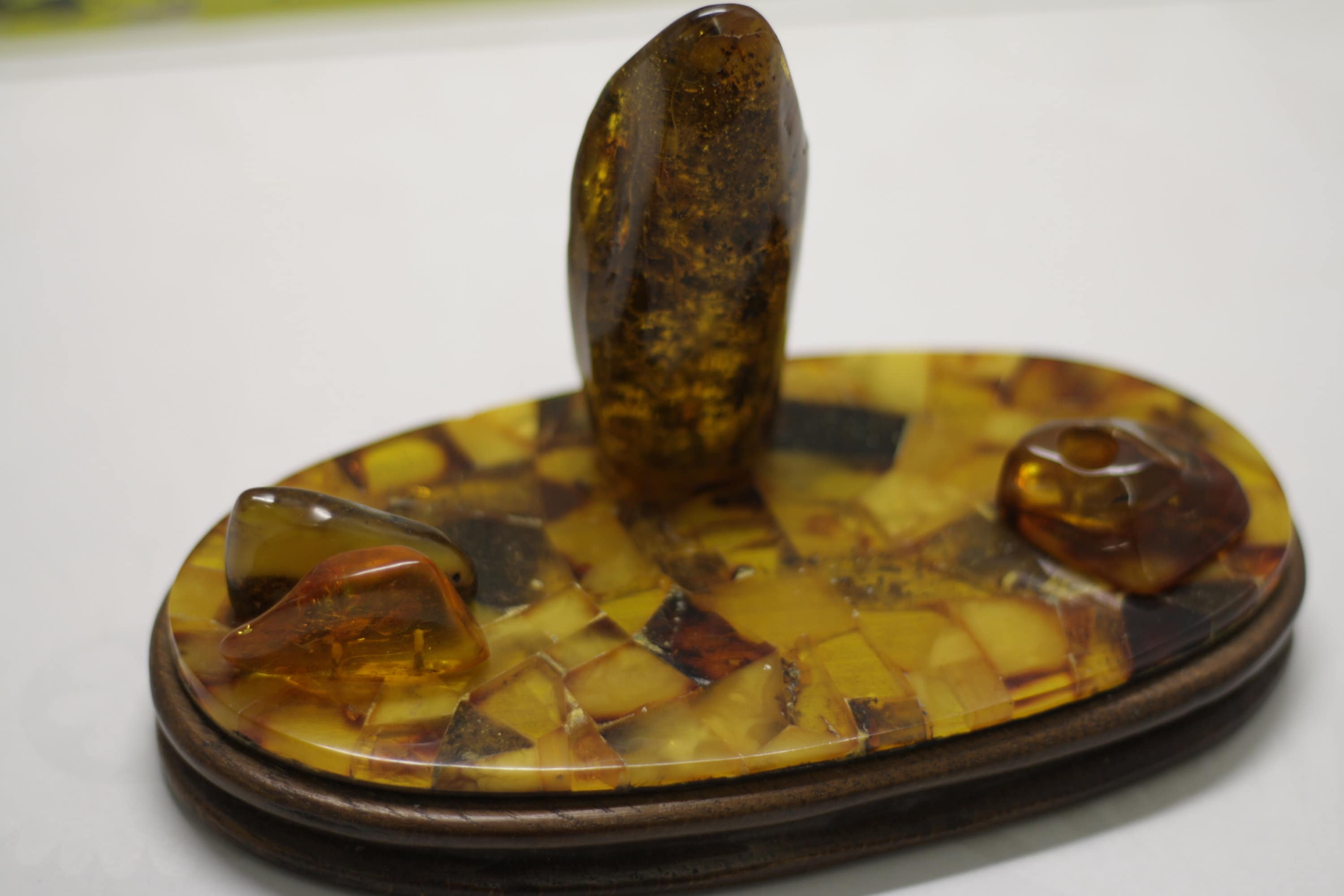 Vintage Amber Writing Set. Baltic Amber. Inclusions. the Only One on ...