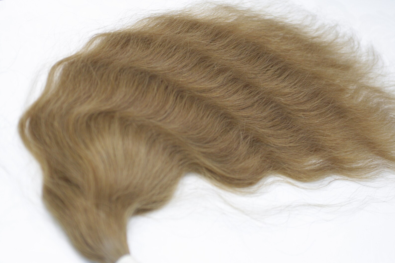 LUX Natural THIN SILKY Wavy Hair Extensions Light Brown - Etsy