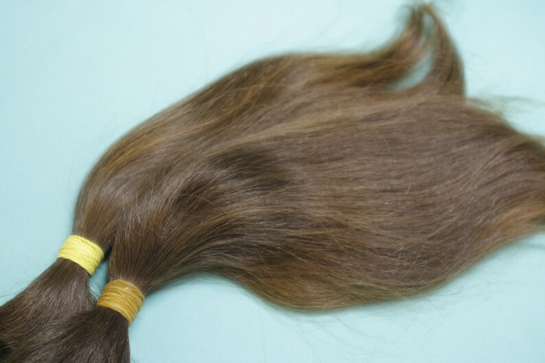 LUX Natural Ukrainian Child Slavic Hair Dark Blonde 35cm/14" and 136gr ...