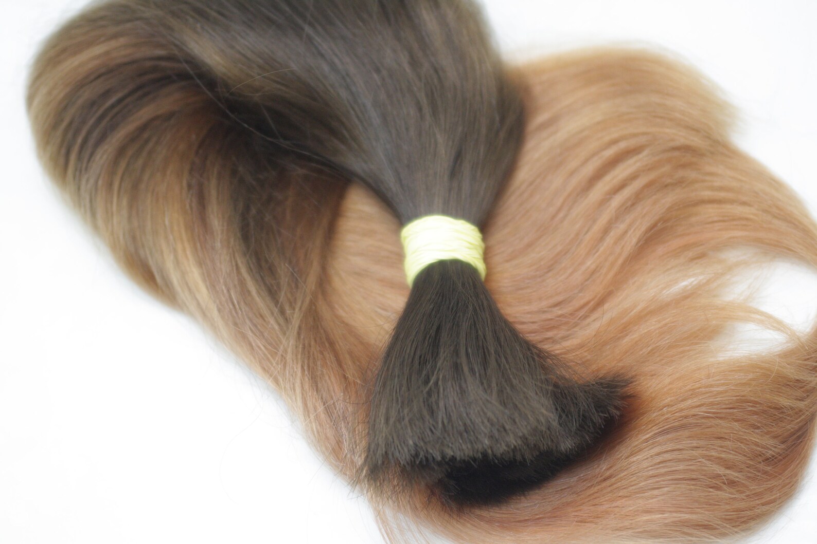 LUX Natural Ukrainian Slavic Hair Extension Brown/pink - Etsy