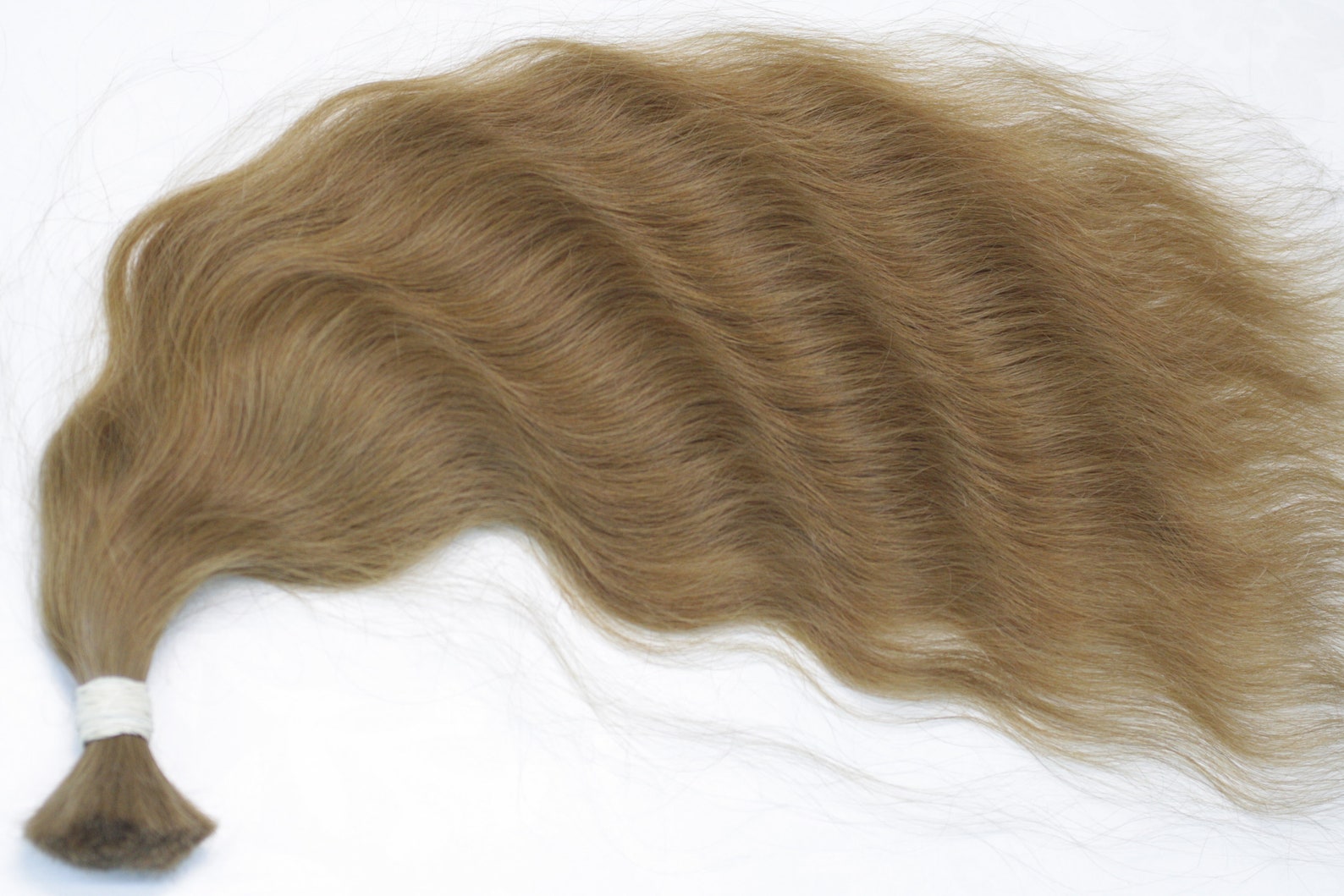 LUX Natural THIN SILKY Wavy Hair Extensions Light Brown - Etsy