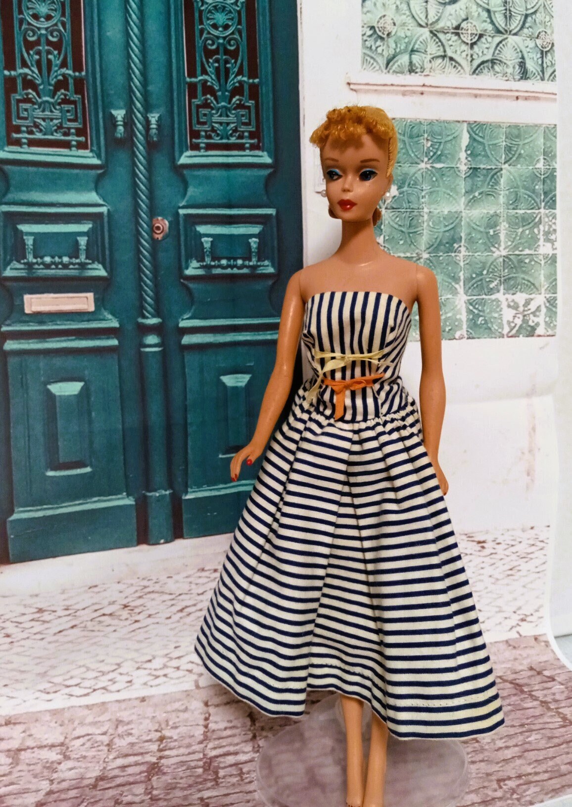 Vintage Barbie Clothes, FREE SHIPPING, COMPLETE Barbie Cotton Casual ...