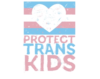 Protect Trans Kids Sticker - Etsy