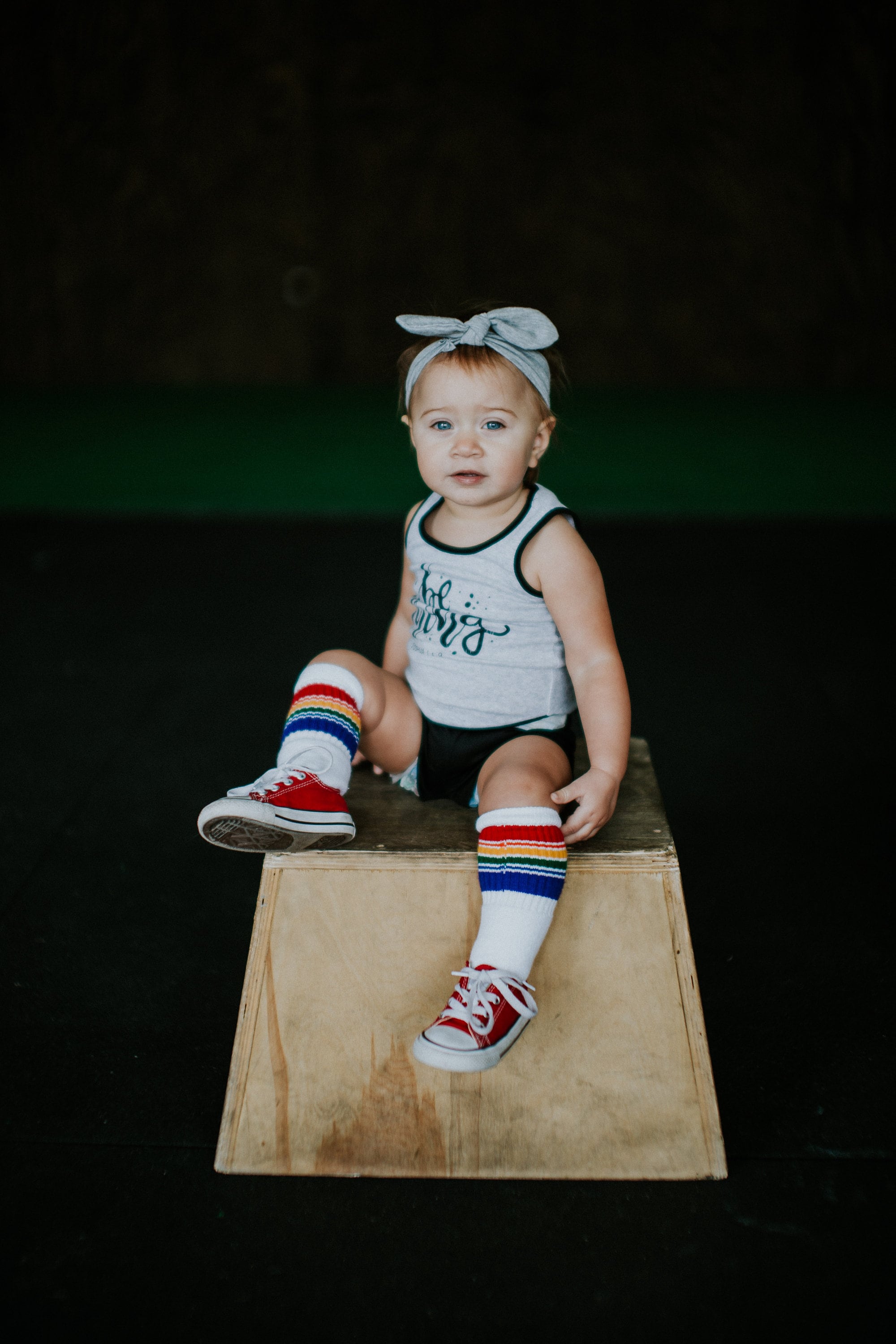 Toddler and Baby Rainbow Socks | Rainbow Tube Socks | Unisex Infant ...