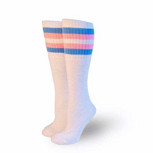 Transgender Flag Socks Trans Pride Socks Transgender Gift - Etsy