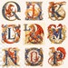 Dragon Alphabet | Transparent PNG Download | Illuminated Manuscript ...