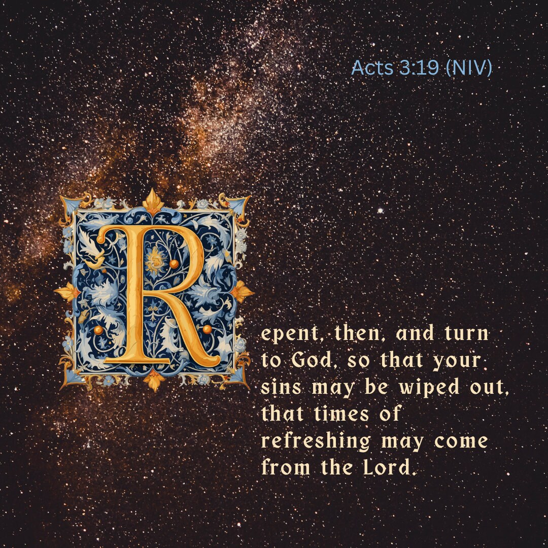 Revival Alphabet Transparent PNG SVG Illuminated Manuscript Letters ...