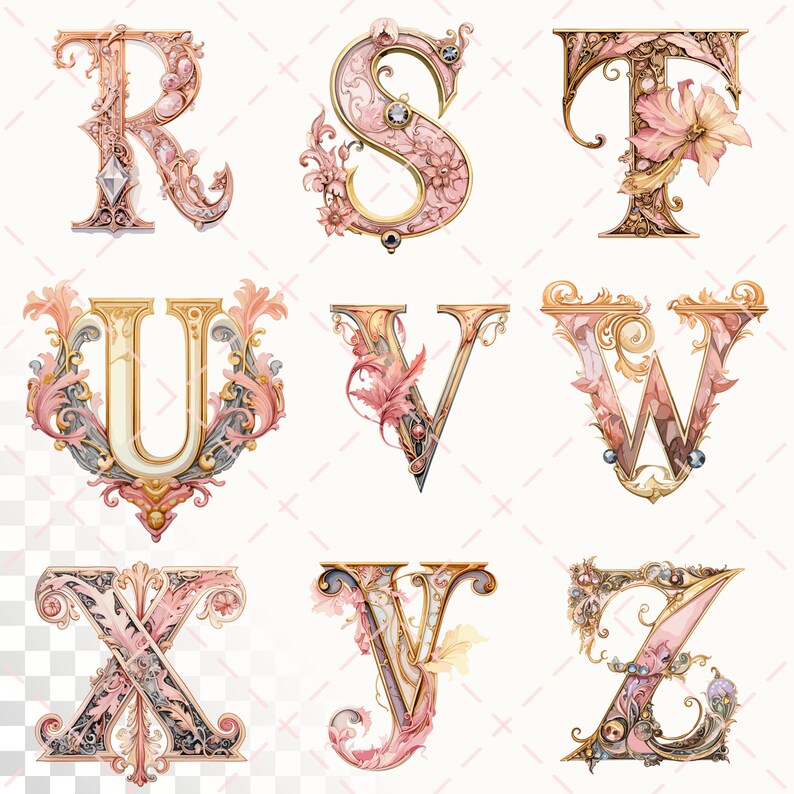 Divine Love Alphabet Valentine's Day Lettering Transparent PNG SVG ...