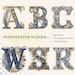 Medieval Winchester School Alphabet | Transparent PNG SVG | Illuminated ...