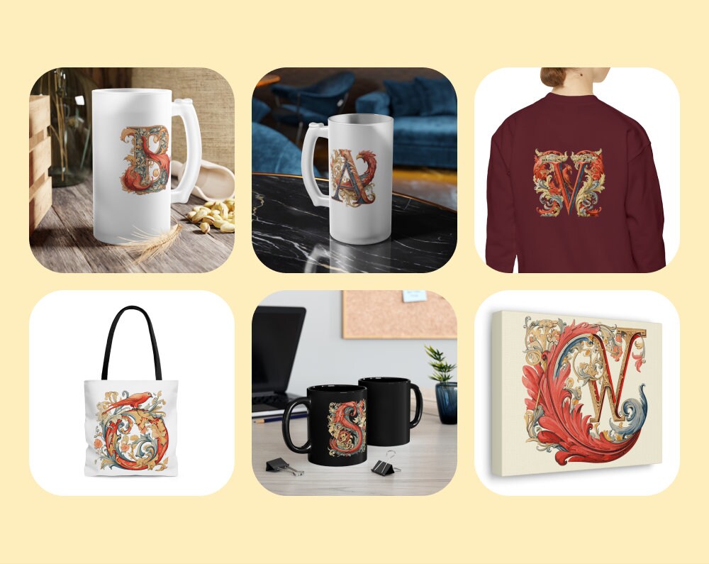 Pheonix Alphabet Bundle Transparent PNG SVG Download Illuminated ...