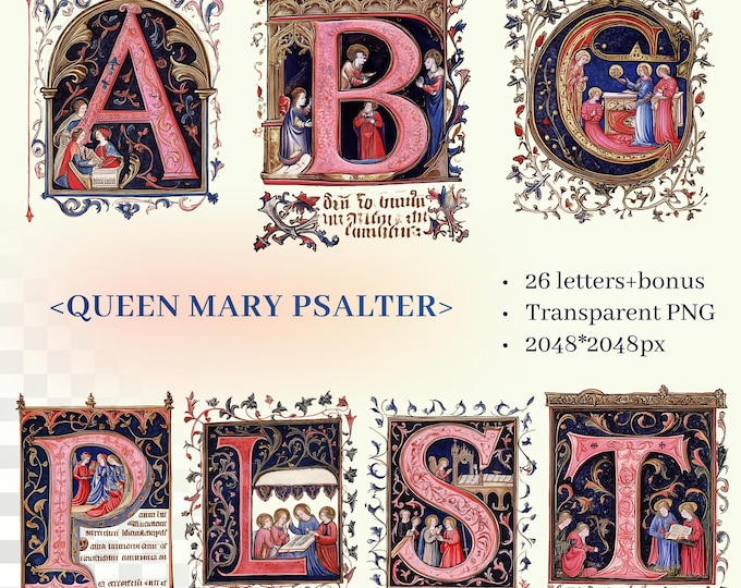 Illuminated Manuscript | Letter R Initial With Classic Flourish ...