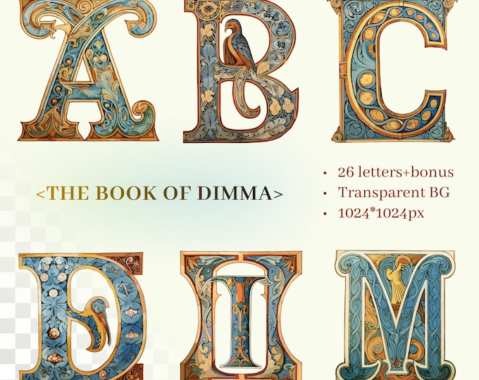 Illuminated Manuscript | Letter R Initial With Classic Flourish ...