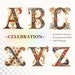 Jeweled Celebration Alphabet Transparent PNG SVG Medieval Illuminated ...