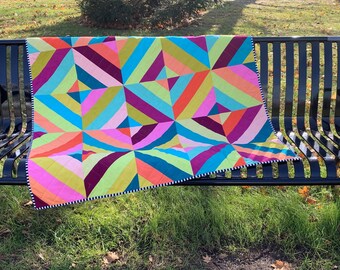 Abstract quilt | Etsy