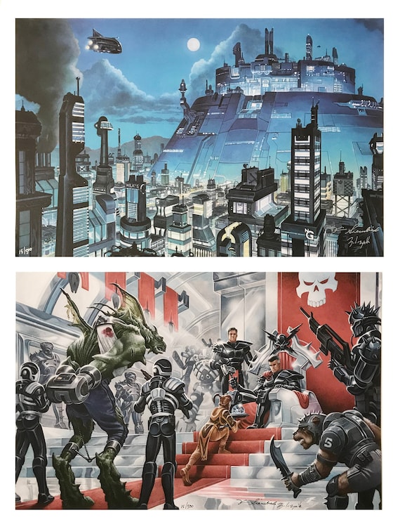 RIFTS chitown at Night & emperor | Etsy