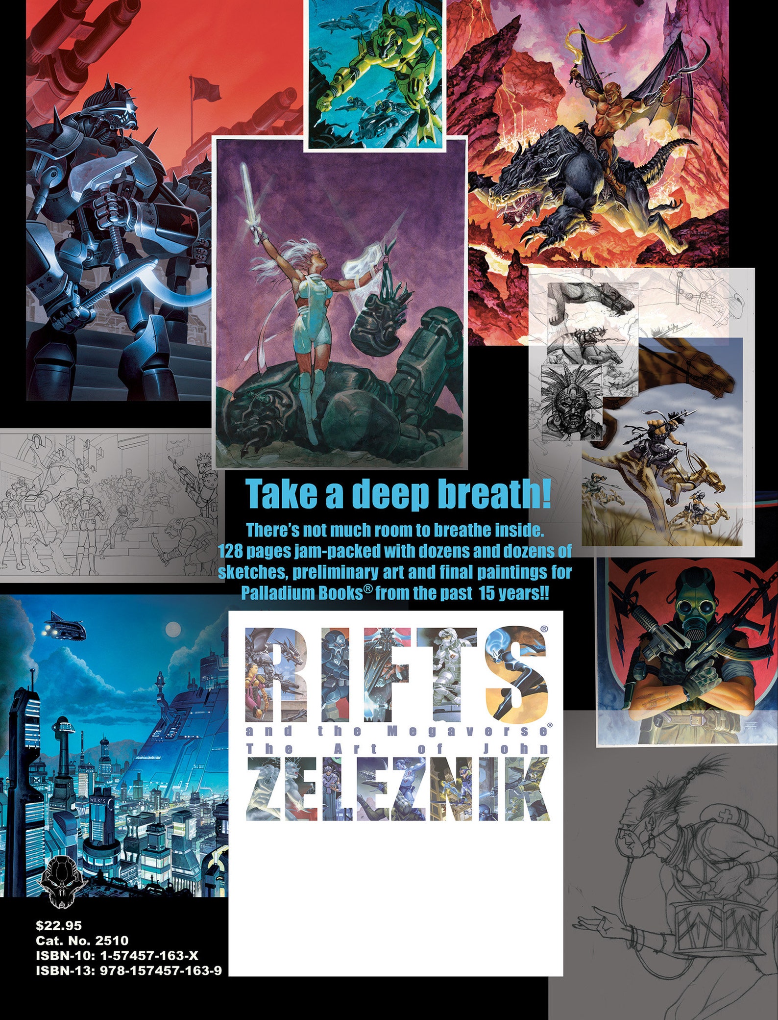 RIFTS & The Megaverse the art of John Zeleznik for Palladium | Etsy