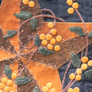 Bittersweet-wool Applique Quilt Pattern - Etsy