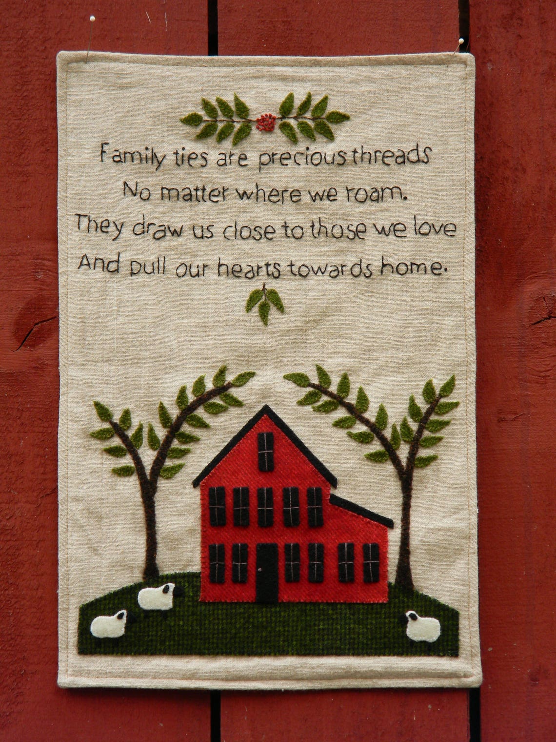 Family Ties Sampler Pattern - Etsy