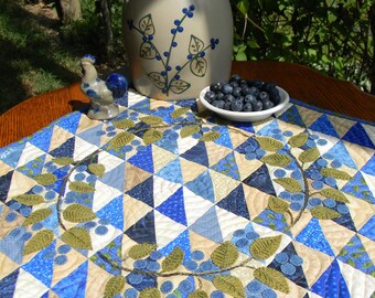 Blueberry Pie Applique PDF Pattern by Quilt Doodle Designs - Etsy