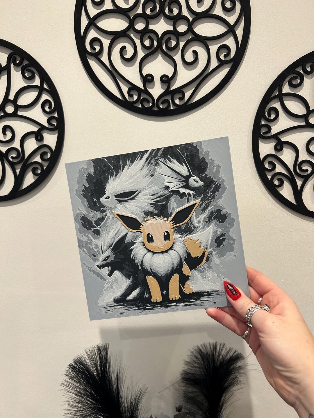Eevee Pokemon Hueforge Print - Etsy