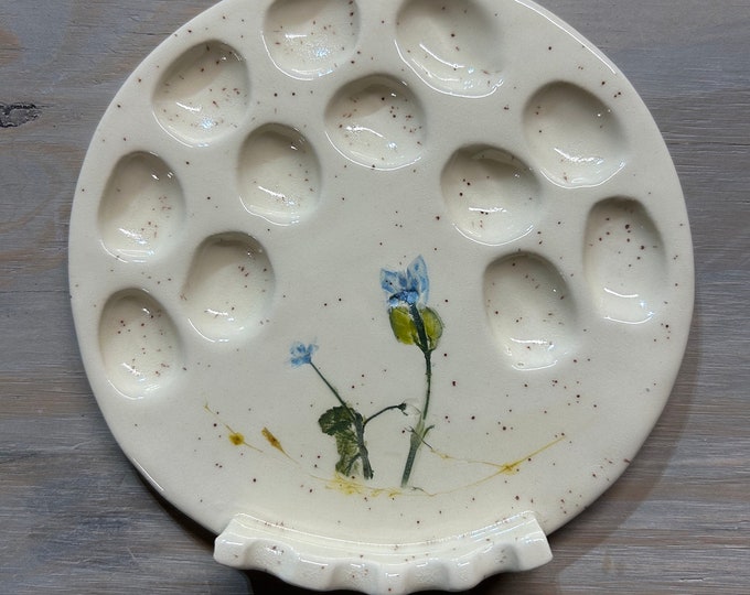 Circular Ceramic Paint Palette - Etsy