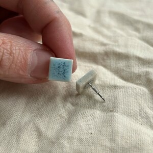 Ceramic Post Earrings - Etsy