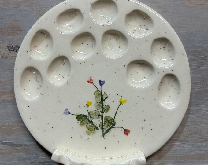 Circular Ceramic Paint Palette - Etsy
