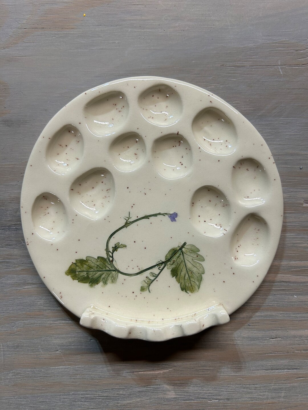 Circular Ceramic Paint Palette - Etsy