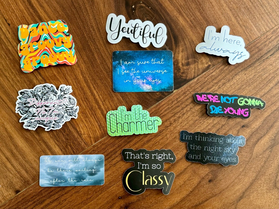 Stray Kids Lyric Stickers - Etsy
