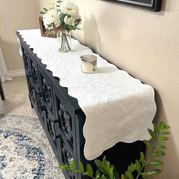 Quilted Table Runner - Etsy