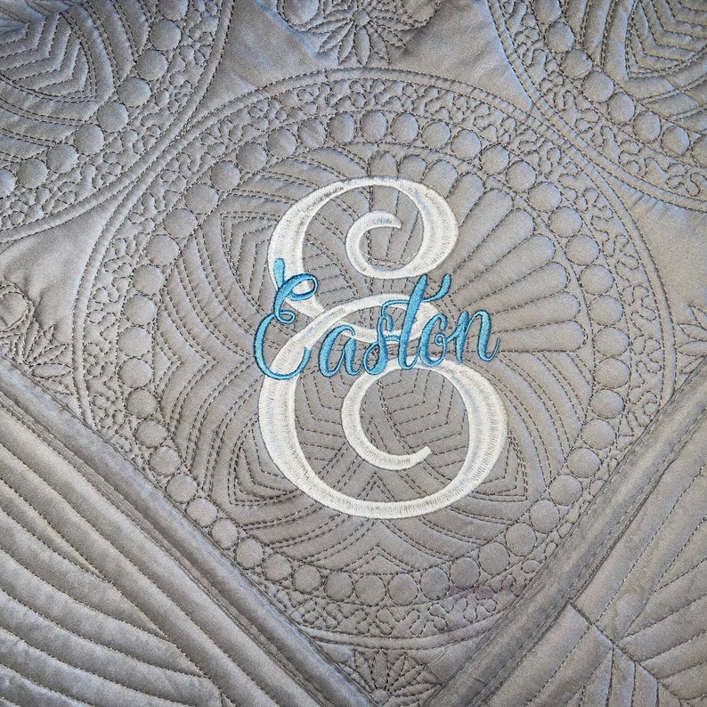 Personalized Lap Heirloom Keepsake Blanket Quilt 100% Cotton | Etsy