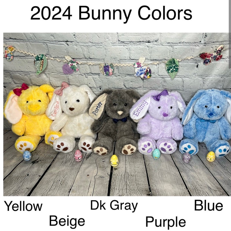 Easter Bunny Plush - Etsy