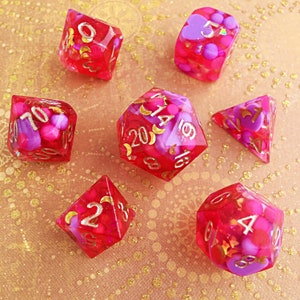 Mars DND Dice Set for Dungeons and Dragons Table Top RPGS - Etsy