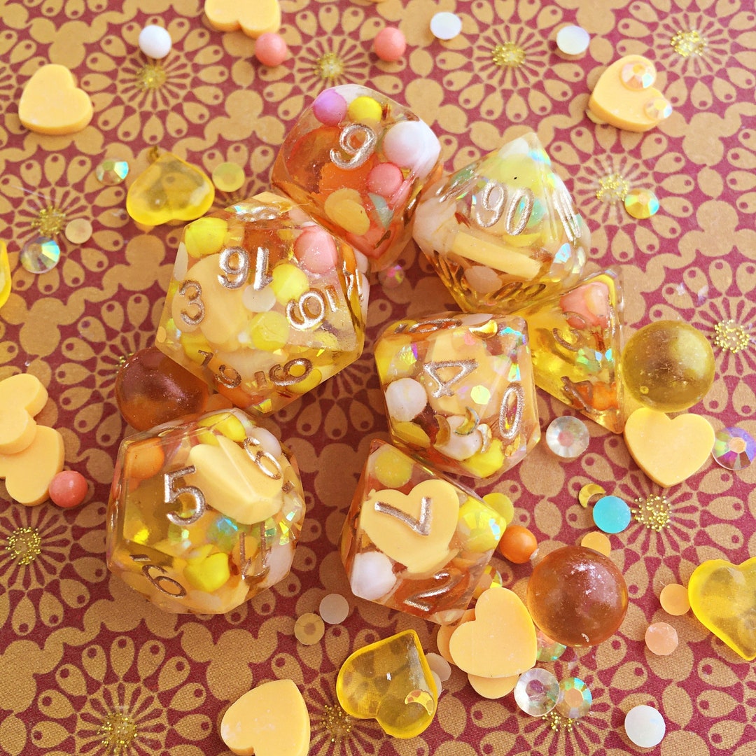 Venus DND Dice Set for Dungeons and Dragons Table Top RPGS - Etsy