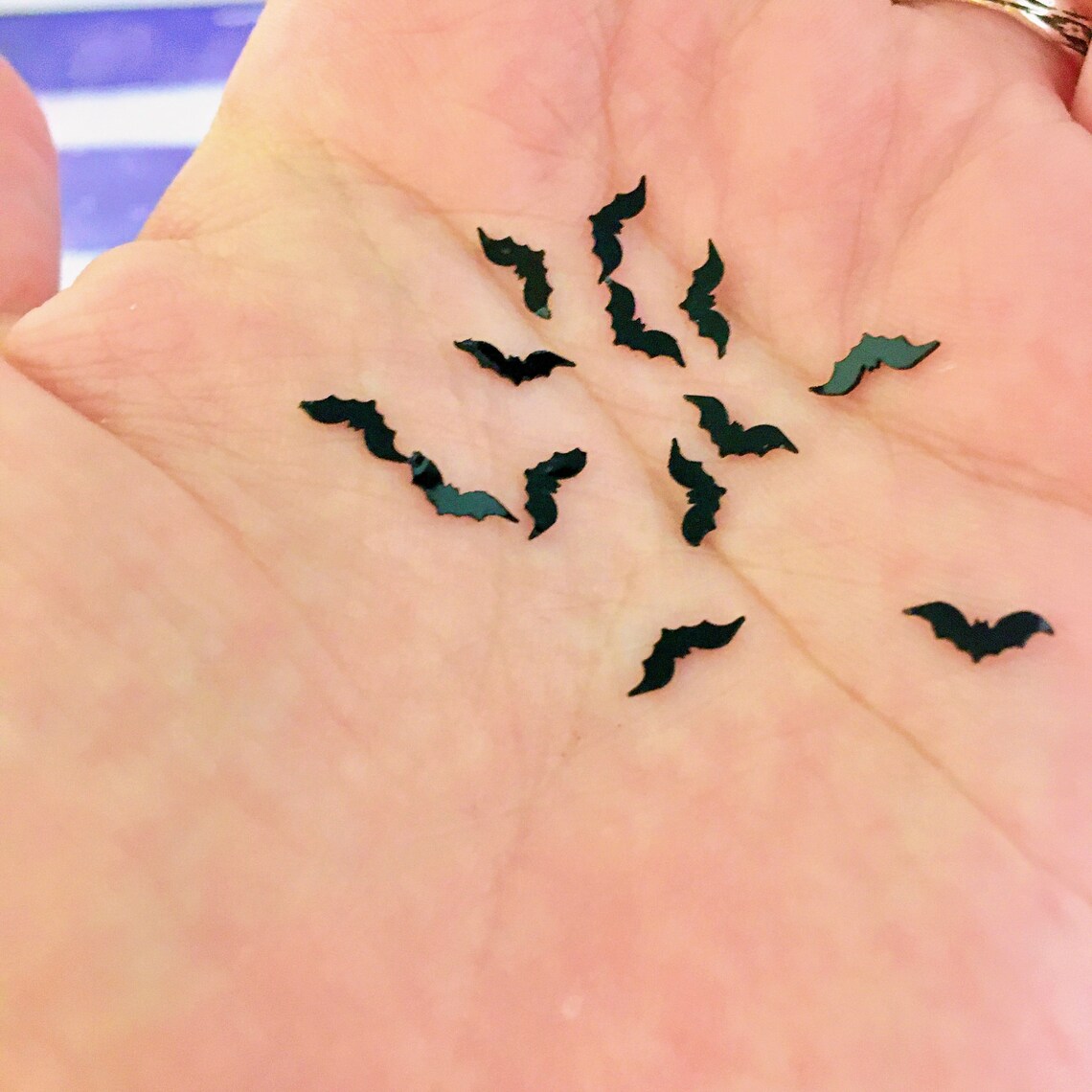 Mint Black Bats DND Dice Set for Dungeons and Dragons Table | Etsy