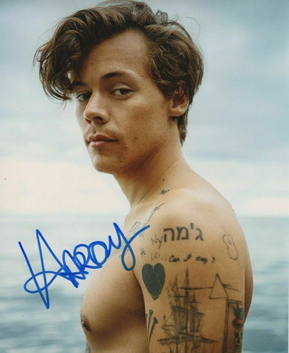 Harry Styles Autograph Signed 8x10 Photo REPRINT RP | Etsy