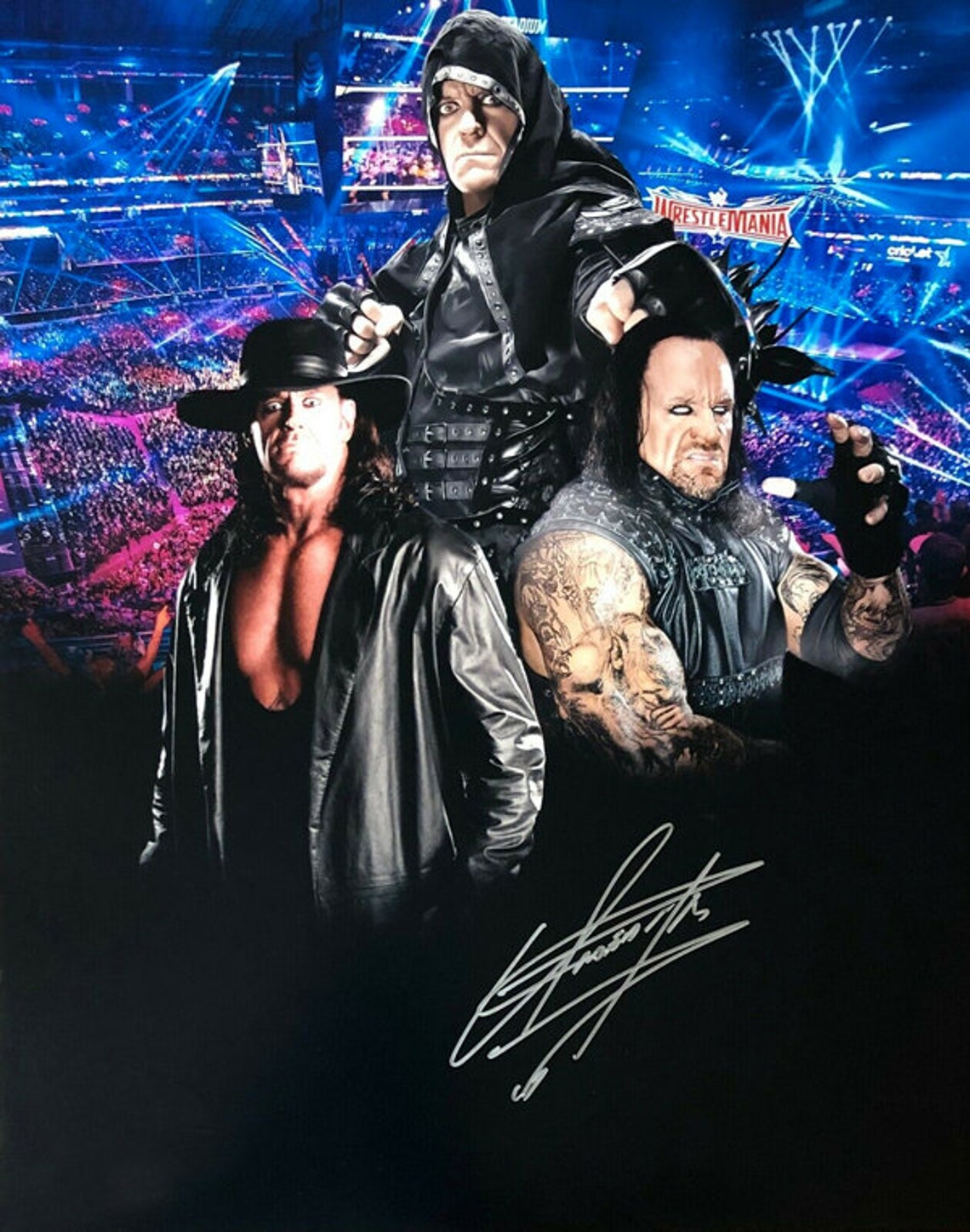 Undertaker WWE Autographed Signed 8x10 Photo REPRINT RP | Etsy