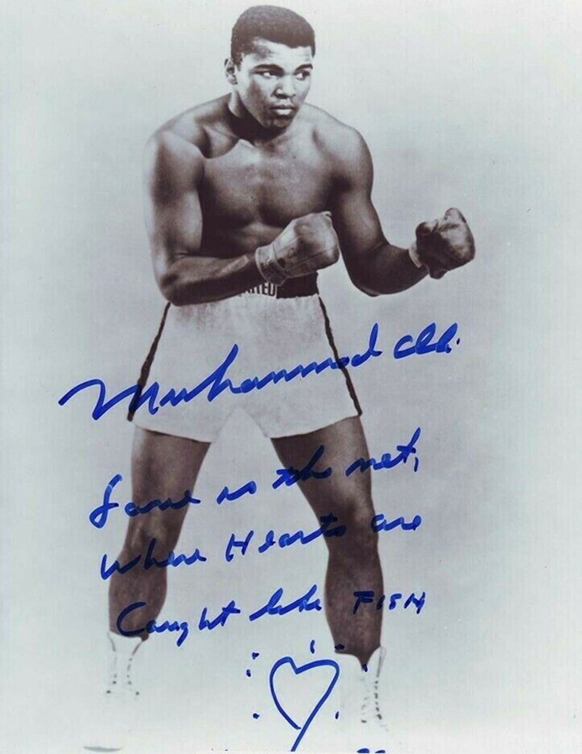 Muhammad Ali 8x10 print Signed Autograph Champ Reprint | Etsy