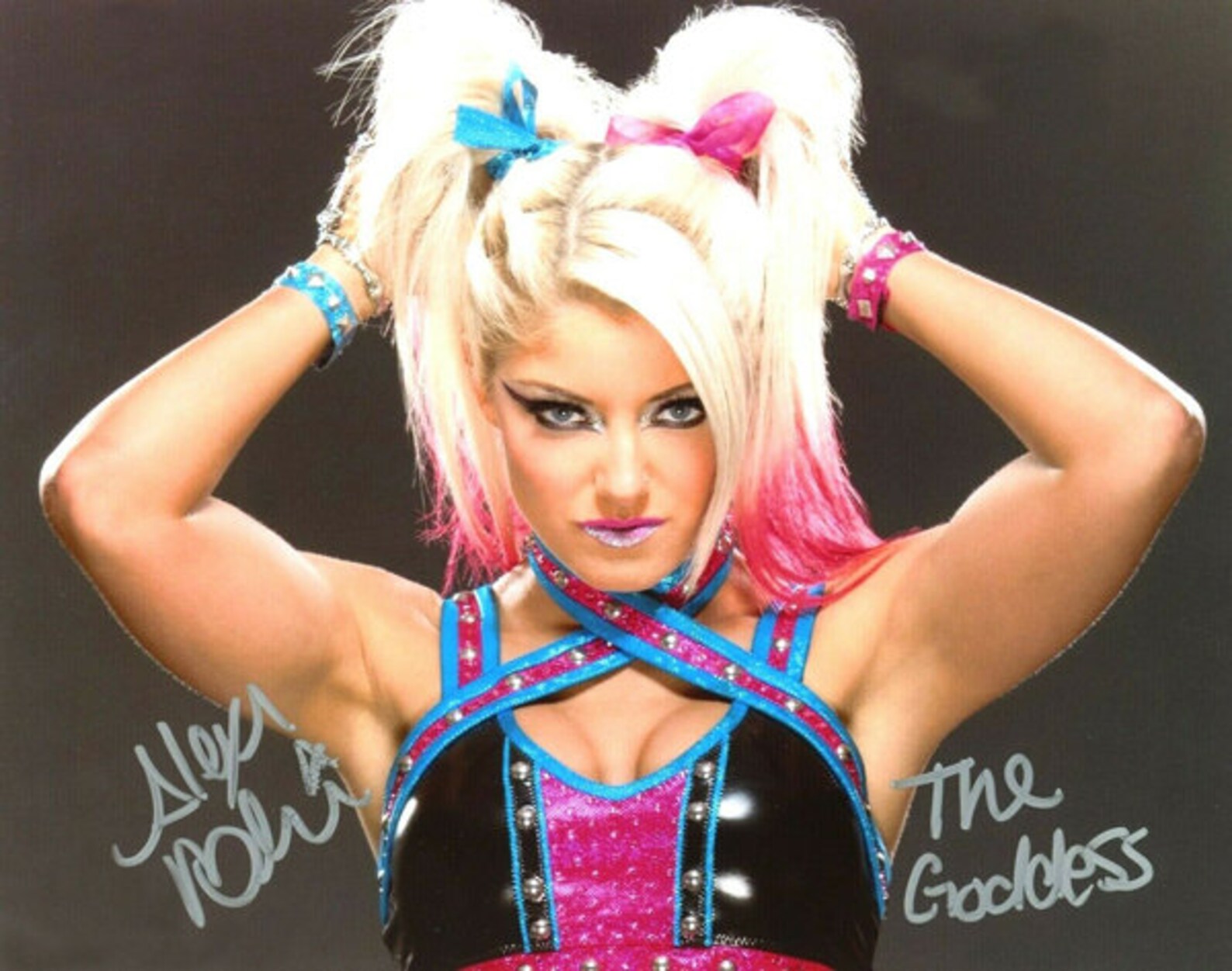 Alexa Bliss Autographed Signed 8x10 Photo Wwe Reprint Etsy