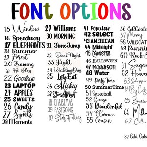 Decals for Tumblers, Name Decal, Vinyl Words, Names, Vinyl Sticker ...