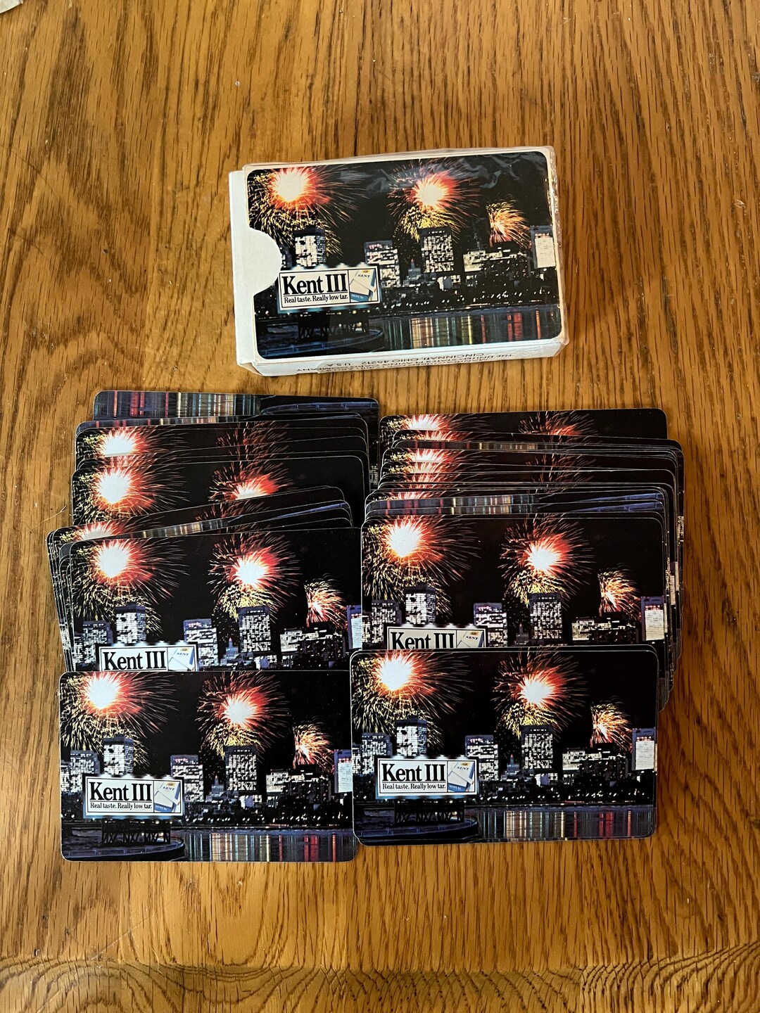 Vintage Deck of Playing Cards Kent III Cigarettes Promotional Item - Etsy