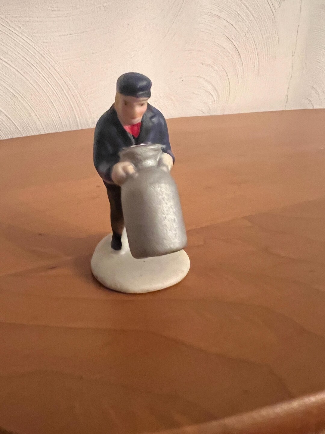 Vintage Christmas Village Milkman Figurine Holiday Decor - Etsy