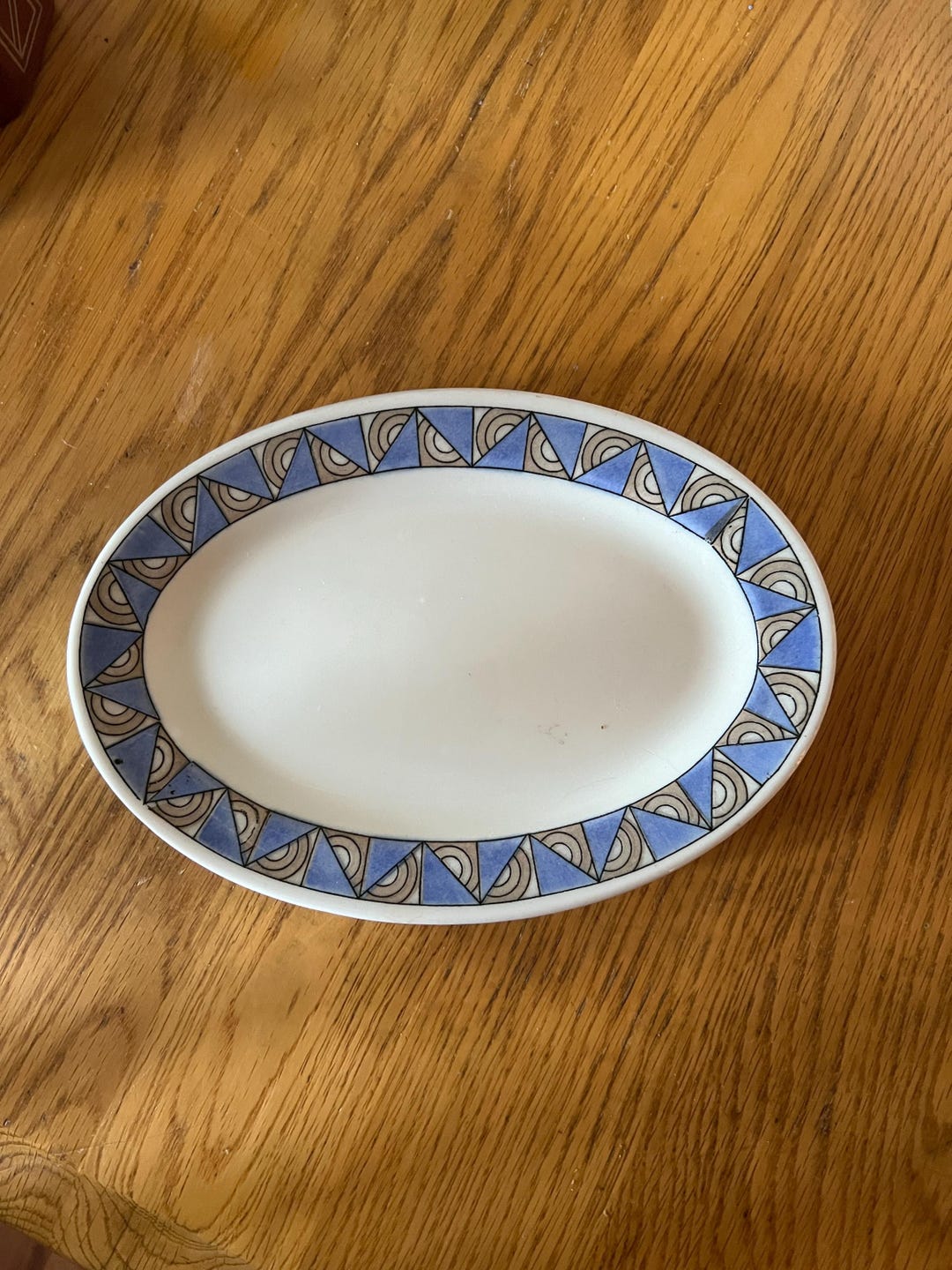 Vintage Mayer China Wakonda Pattern Small Oval Plate - Etsy