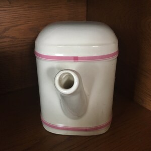 Vintage Teleflora Ceramic Watering Can Flower Pot Planter Pastel Tulips ...