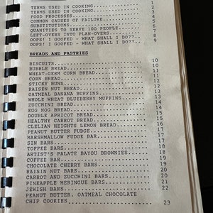 Vintage Cookbook Spiral Bound 1980s Pennsylvania Compilation of Recipes ...