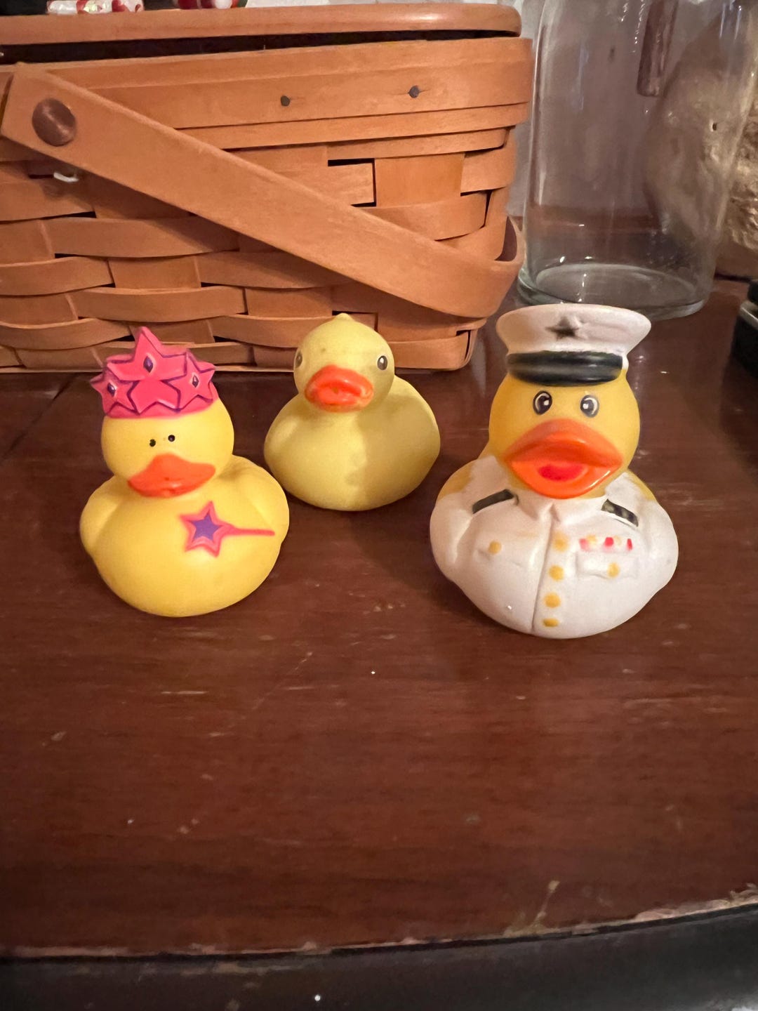 Rubber Ducks Set of 3 Captain Duck Princess Duck - Etsy