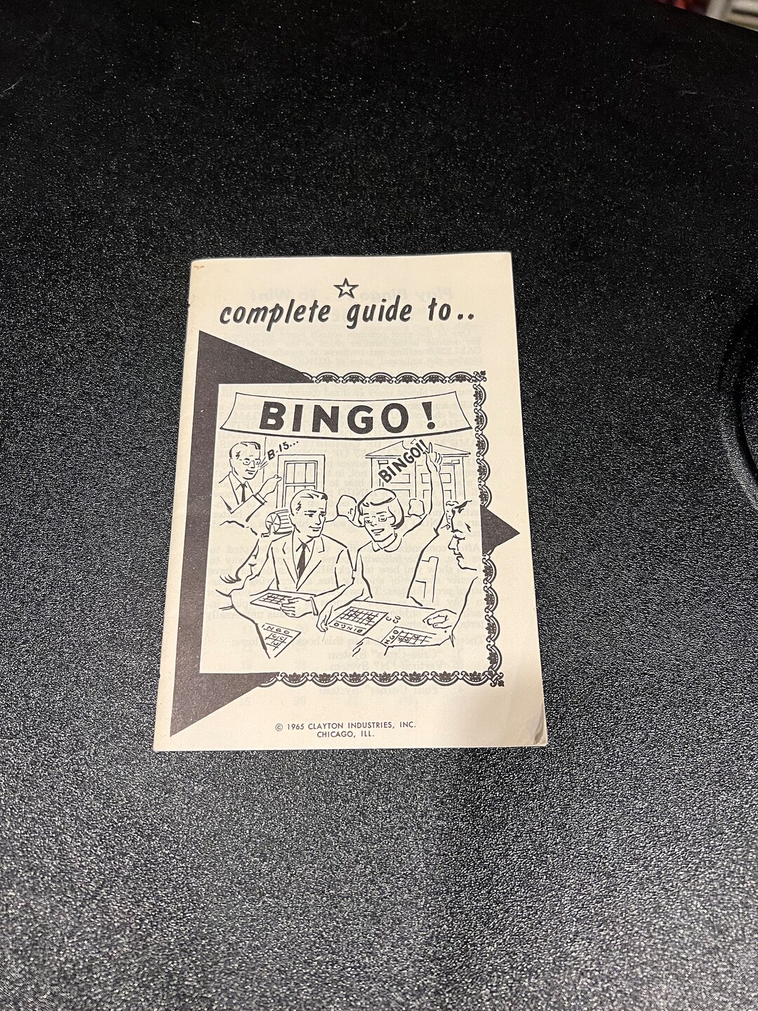Vintage Complete Guide to Bingo Paper Booklet 1965 - Etsy