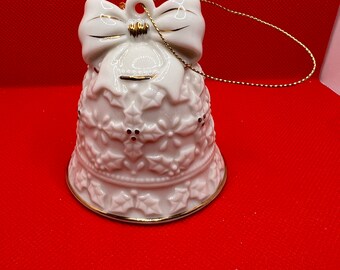 Porcelain Bell Christmas Ornament - Etsy