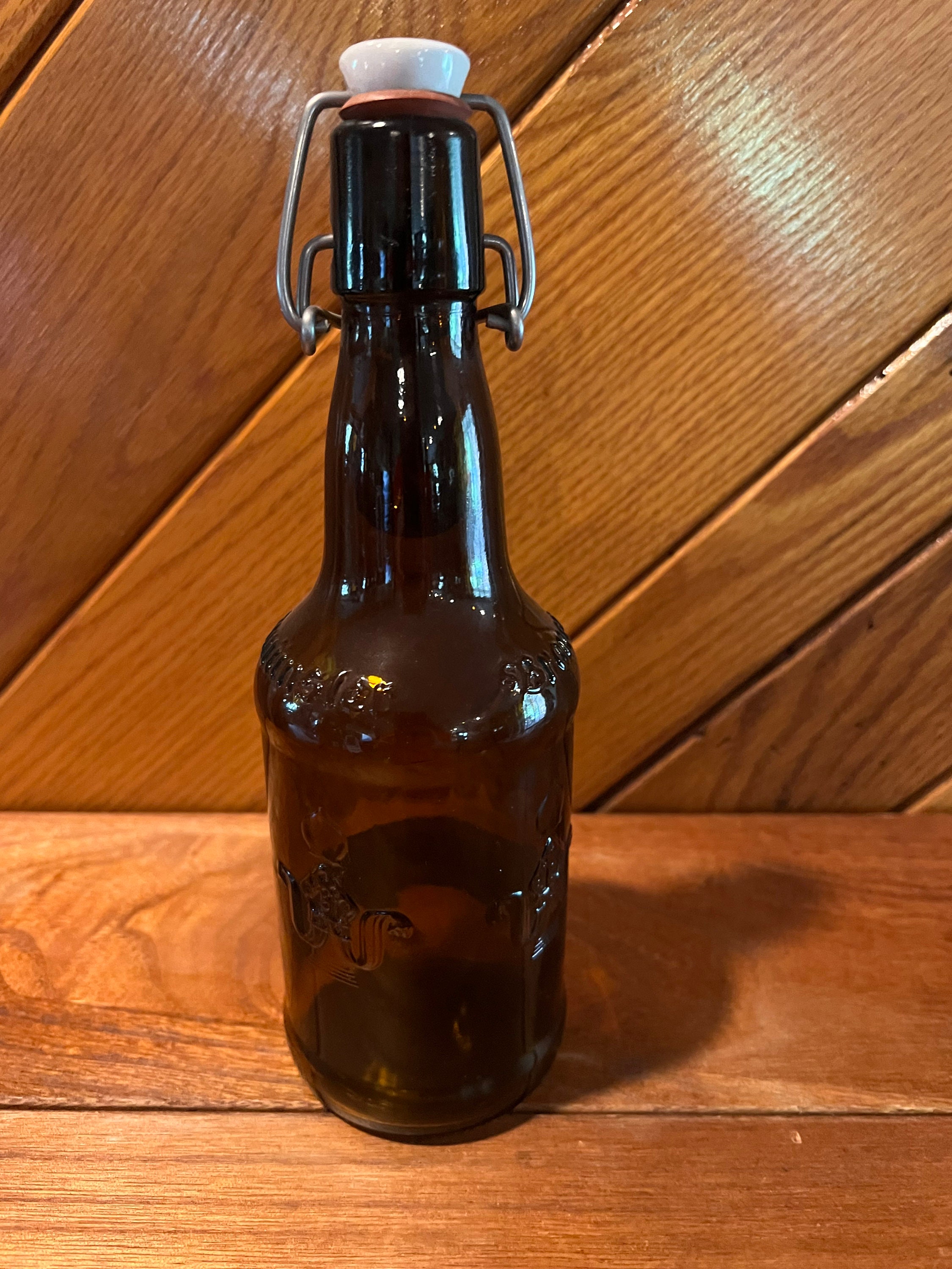 Vintage Beer Bottle Altenmunster Brauer Bier Brown Glass - Etsy