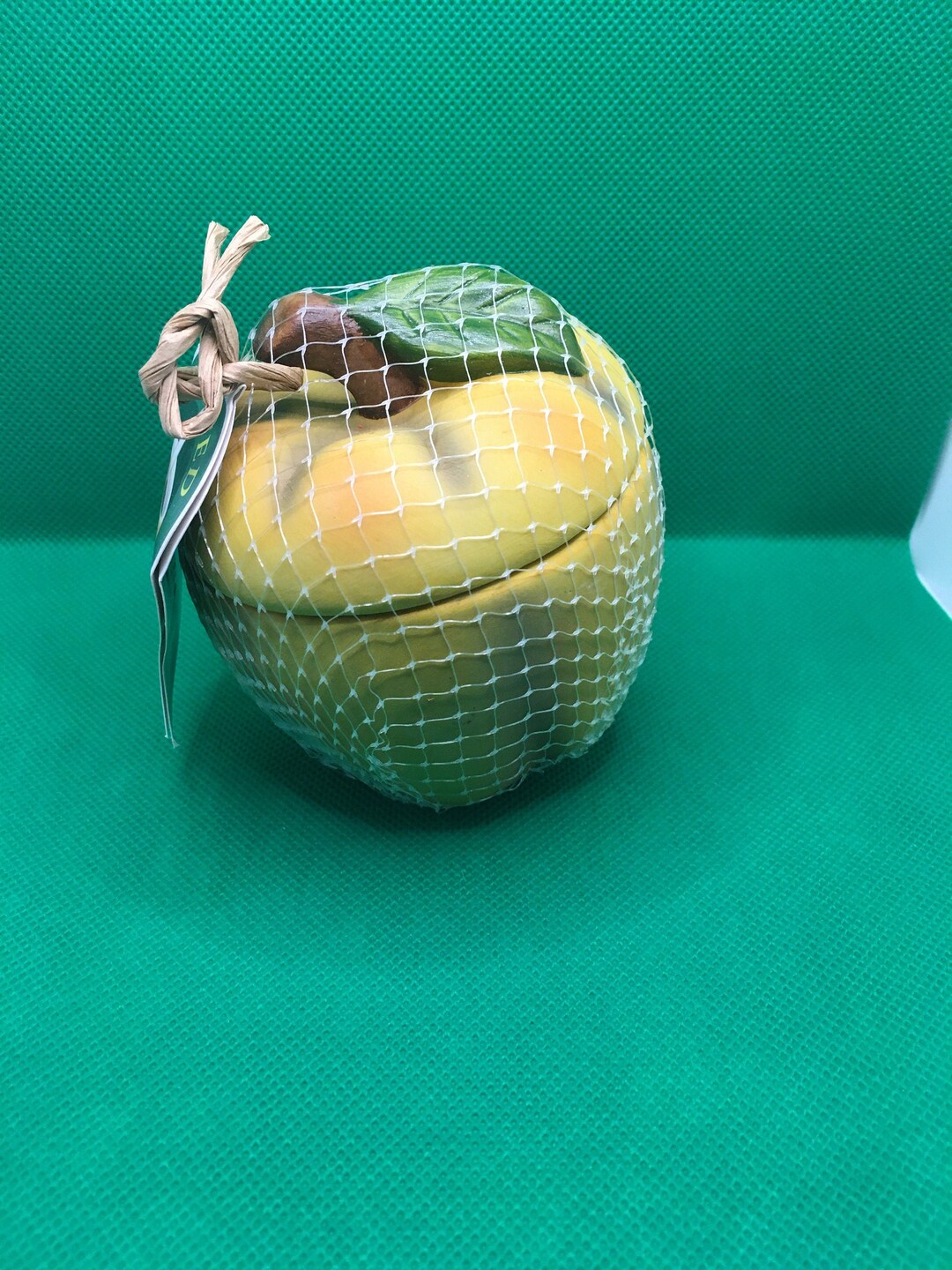 Apple Shaped Candle Porcelain Collectible From the Candle Company ...